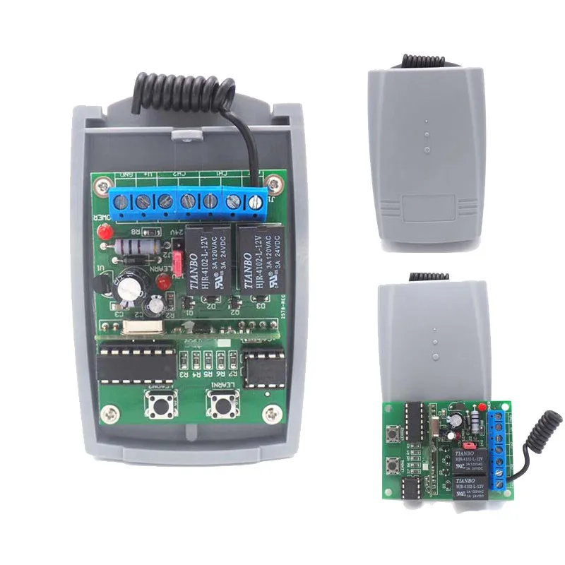 433mhz Remote Control Rolling Code Receiver for Garage Door