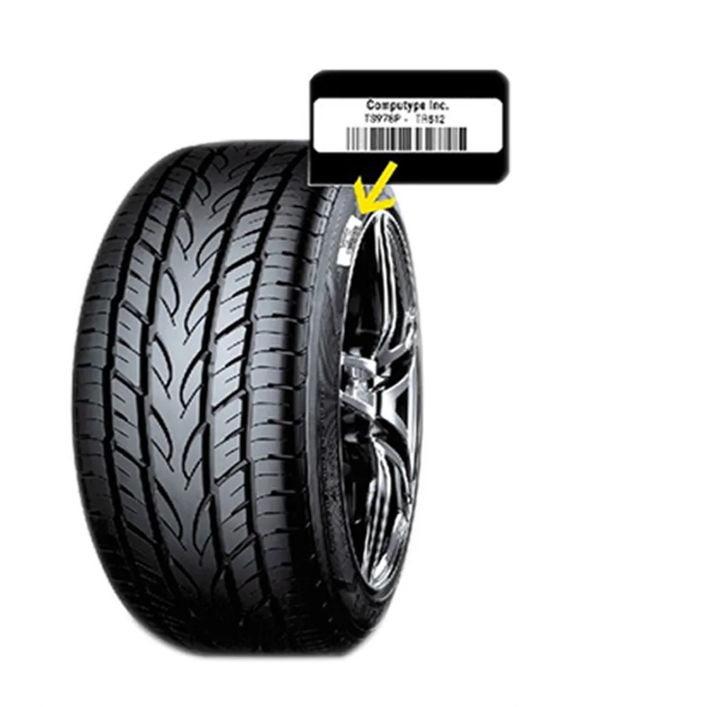 Custom Adhesive High Temperature Resistant Sticker for Tire Label