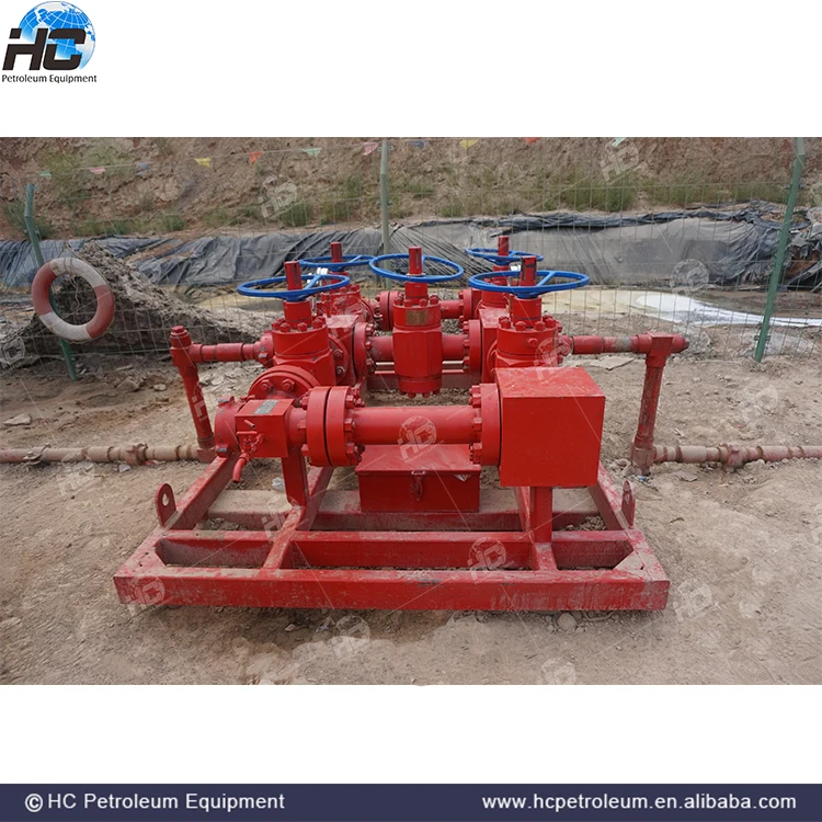 Api 6a Pressure Choke Manifold / Drilling Manifold / Oilfield Choke ...
