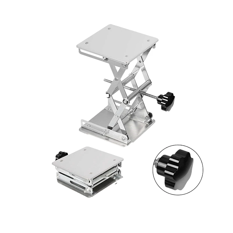 Laboratory Lifting Platform Steel Scissor Stand Rack Adjustable Lab ...
