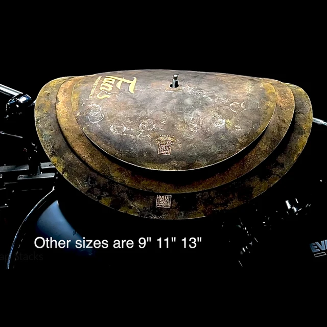 Fans B20 Bronze Vintage Clap Stack Cymbals - 9" 11" 13"