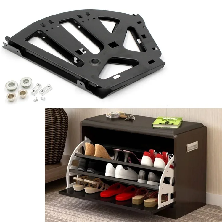 Stainless Steel Shoe Racks - Adjustable & Stylish Storage