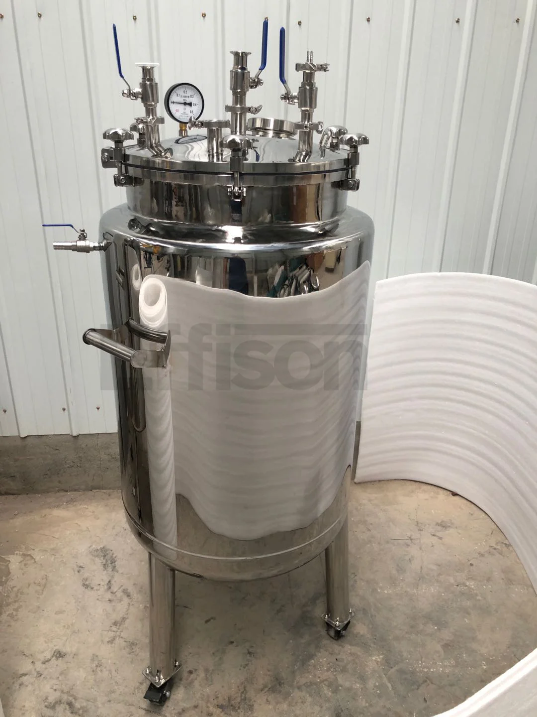 High Pressure Jacketed Stainless Steel Reactor - Effison