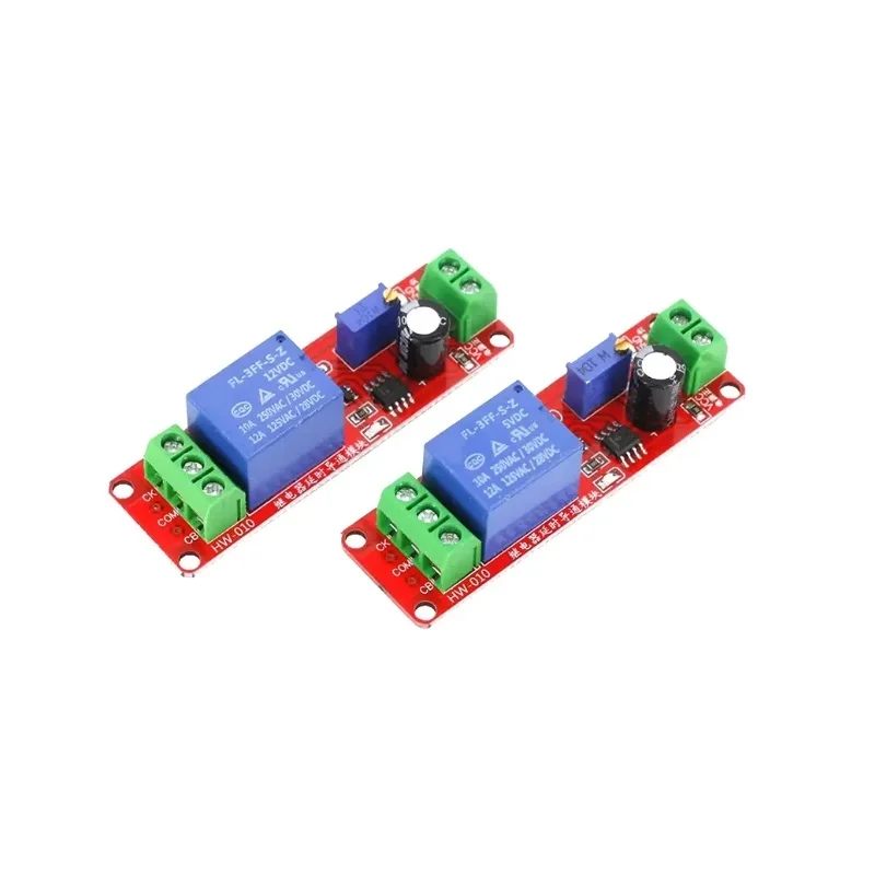 NE555 Timer Switch Adjustable Module Time Delay Relay DC 5V/12V