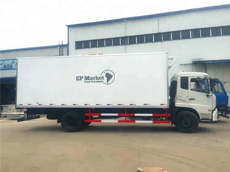 Mobile Frozen Food Freezer Reefer Van Refrigerator Cargo Truck - Buy ...