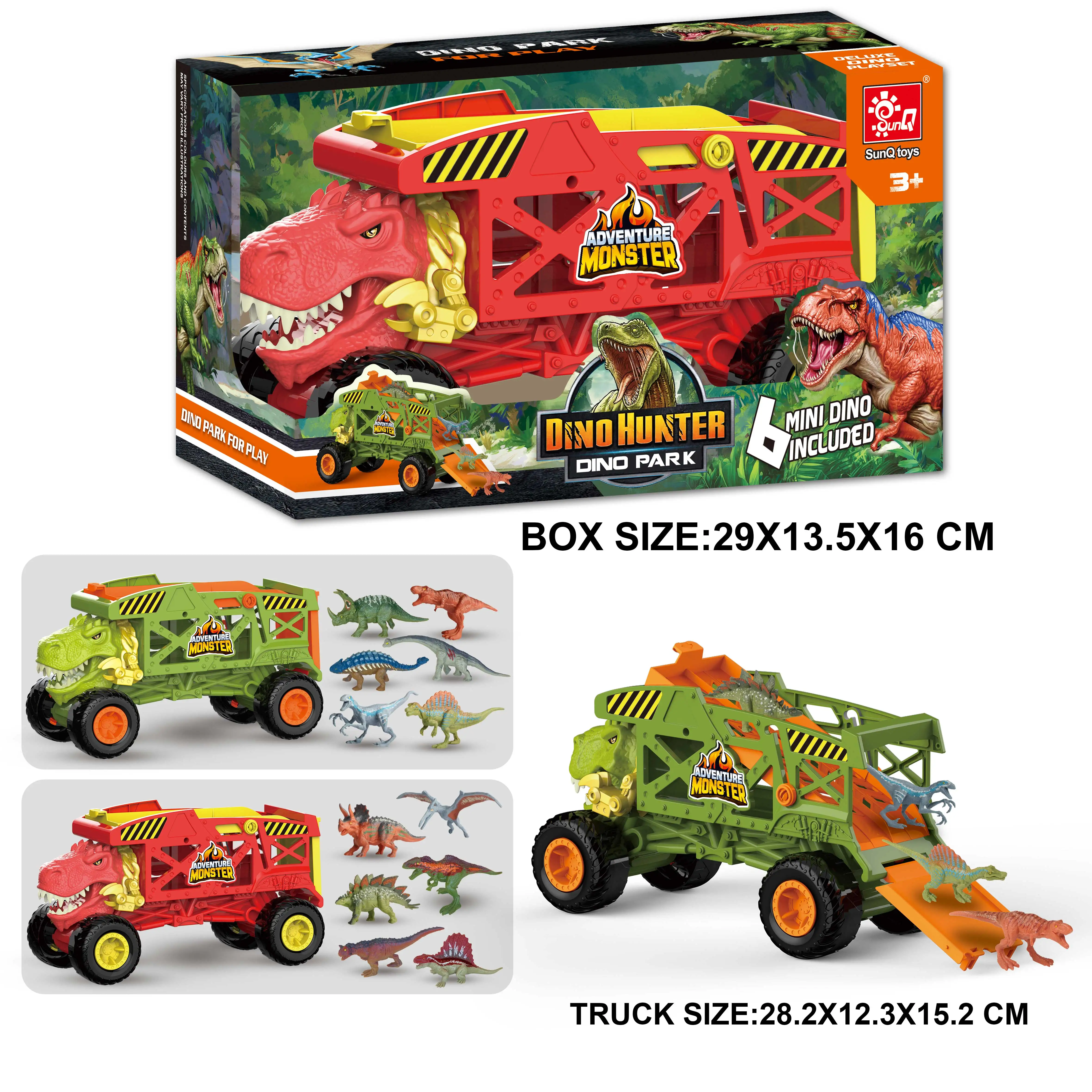 Carrera Go Dinosaur Toys For Kids 3-5, Cars Track Set Dinosaur ...