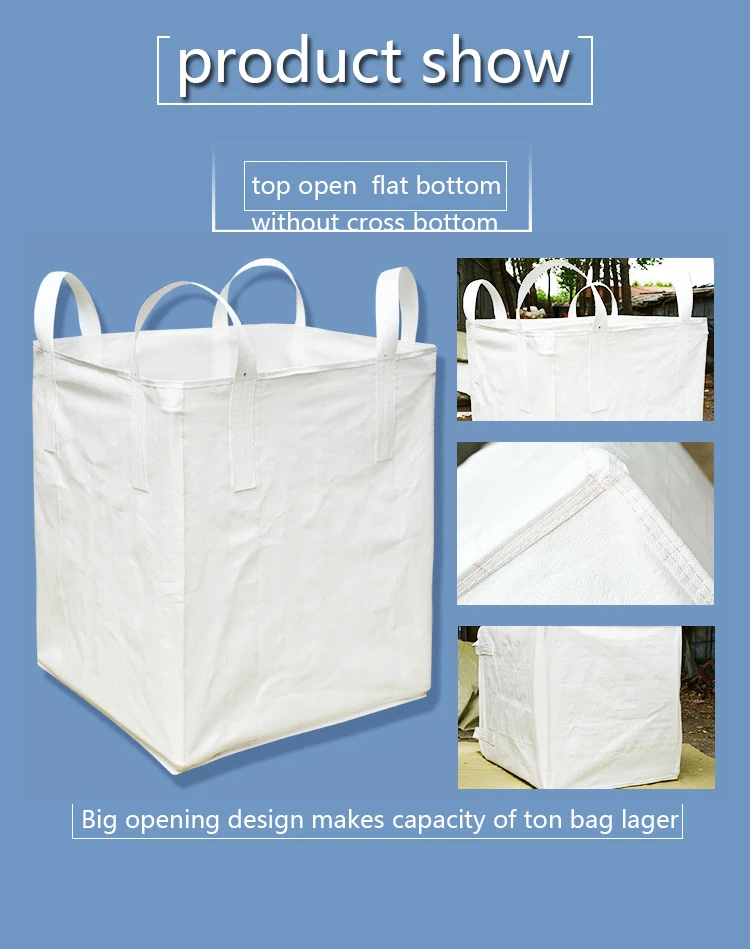 Waterproof Large Heavy Duty Bags Bulk Ton Sacks Rubble Garden Grey ...