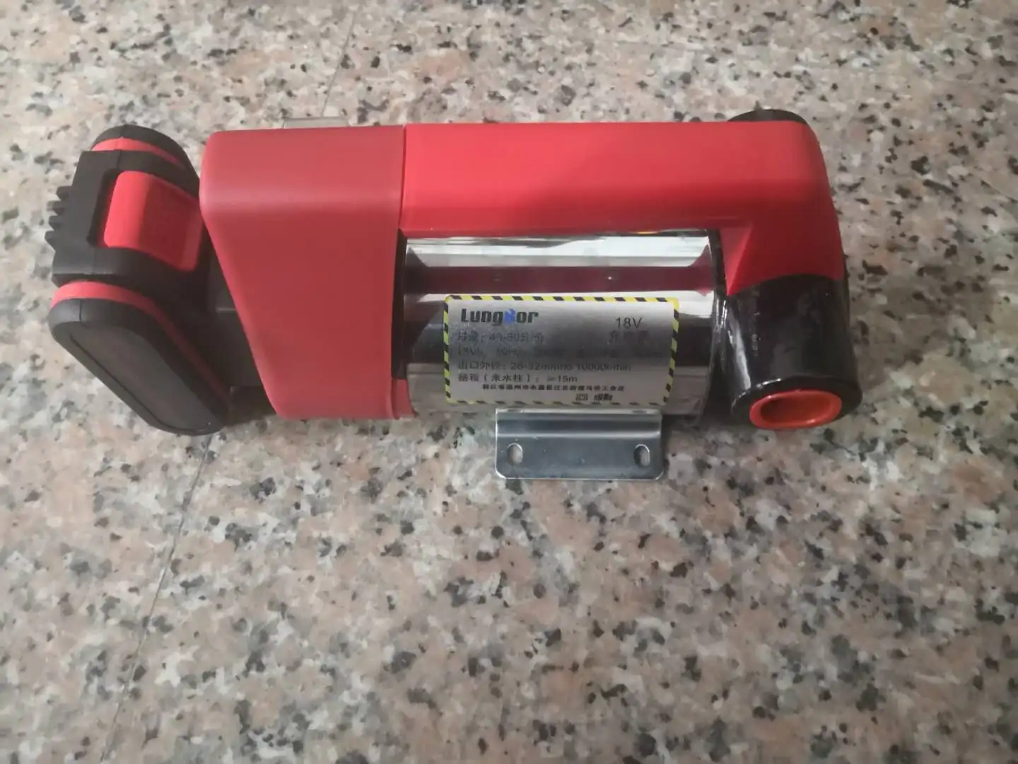 Mobile Fuel Pump 18V - Efficient Diesel & Gasoline Transfer