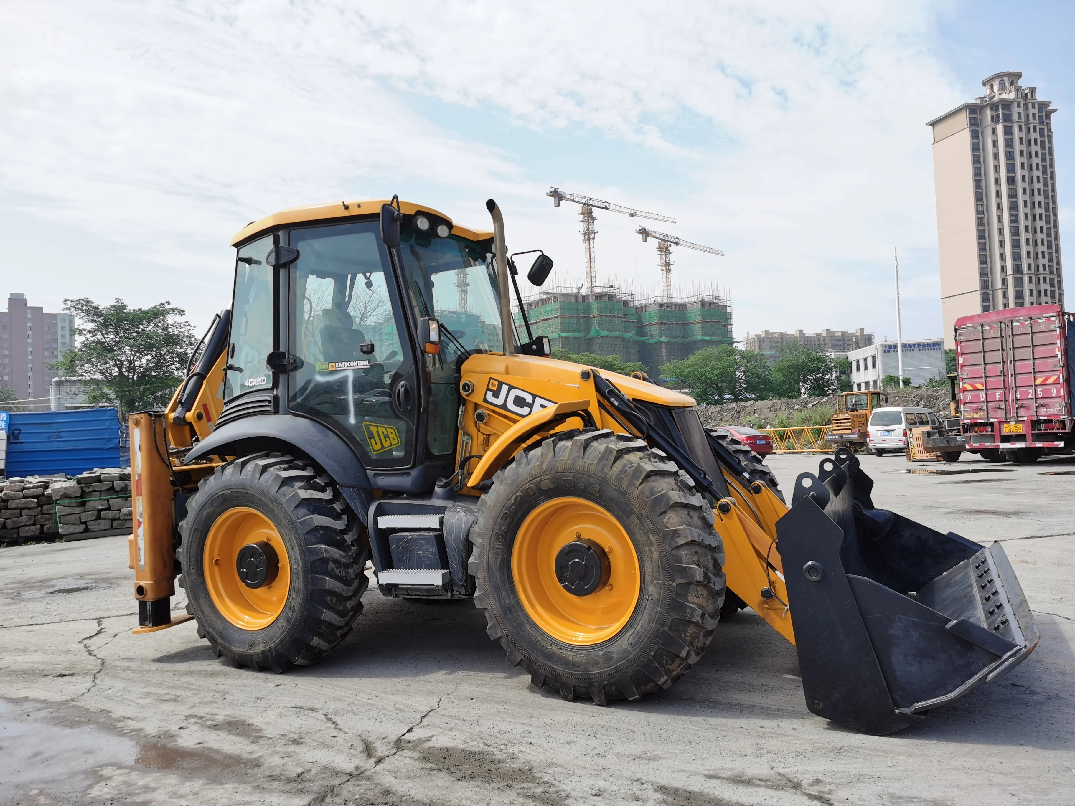 Used Original Backhoe Loader Jcb 3cx/jcb 4cx Case 580 Heavy Equipment ...