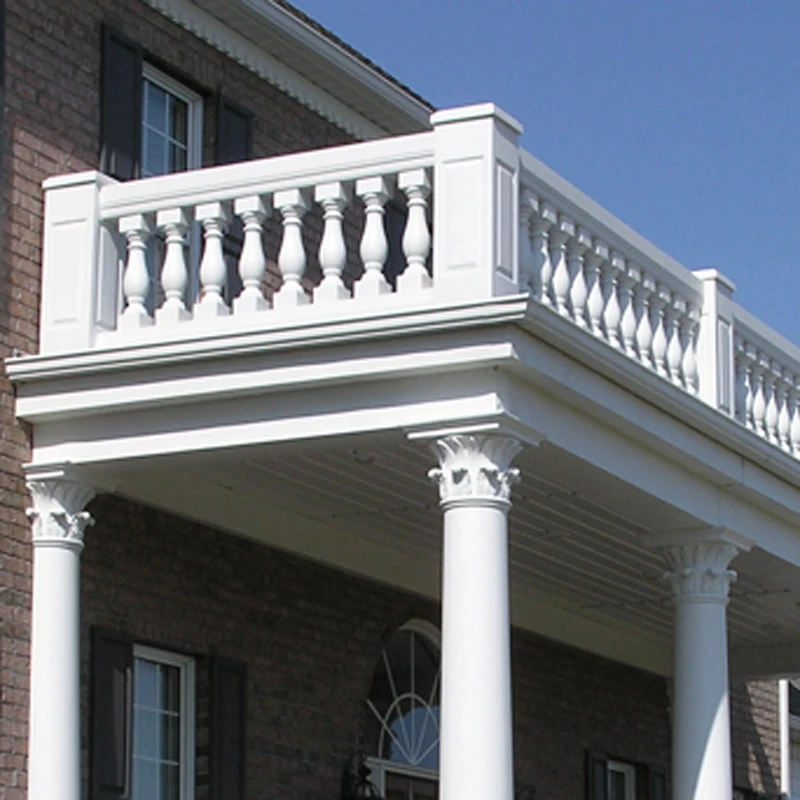 White Marble Natural Stone Balcony Railing Balusters - Buy Stone ...