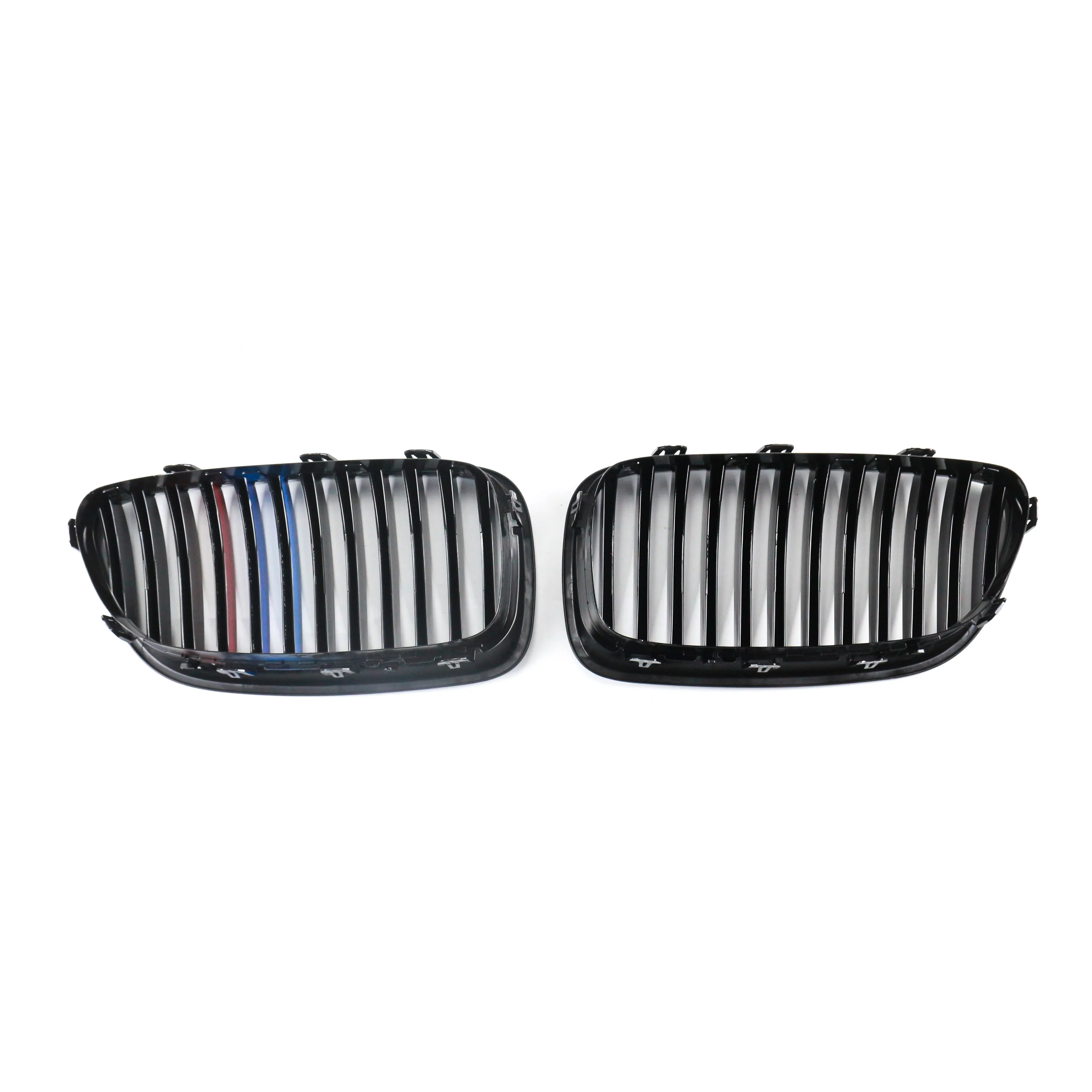 Car Bumper Facelift Bodykit Grill Single Slat M color Car Front Mesh ...