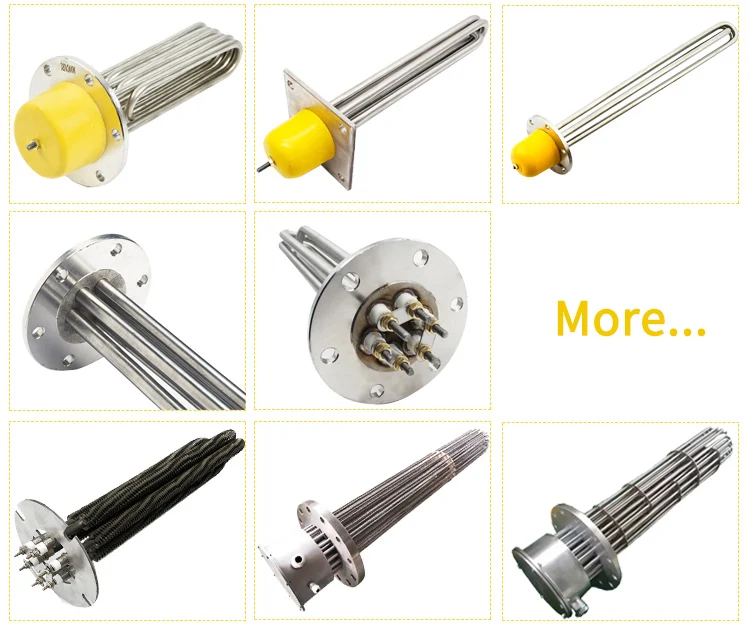 50kw Explosion Proof Immersion Heaters Tubular Heating Element - Buy ...