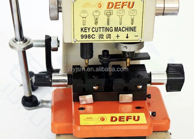 DeFu 998C Key Cutting Machine - 220V Key Duplicating Machine for ...