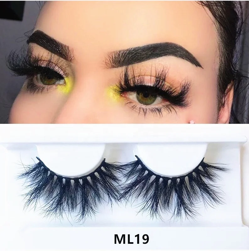 New Style Private Label Lashes Case 25mm Mink Eyelashes Custom Pill ...