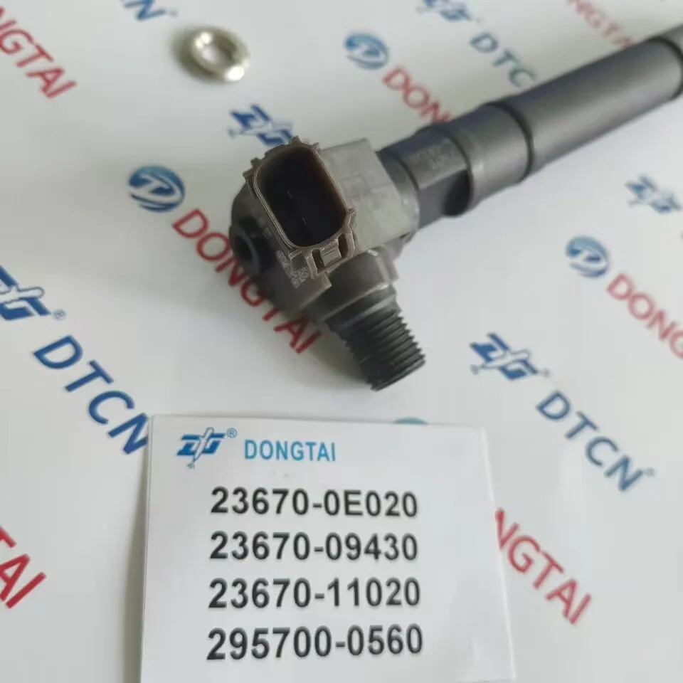 G4 Common Rail Injector 23670-0E020 23670-09430 23670-11020 095000-6613 ...