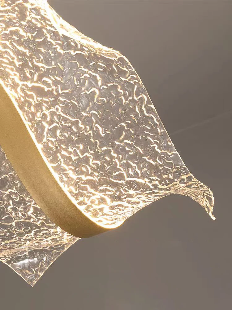 Water Ripple Acrylic Wave Chandelier - Modern Lighting