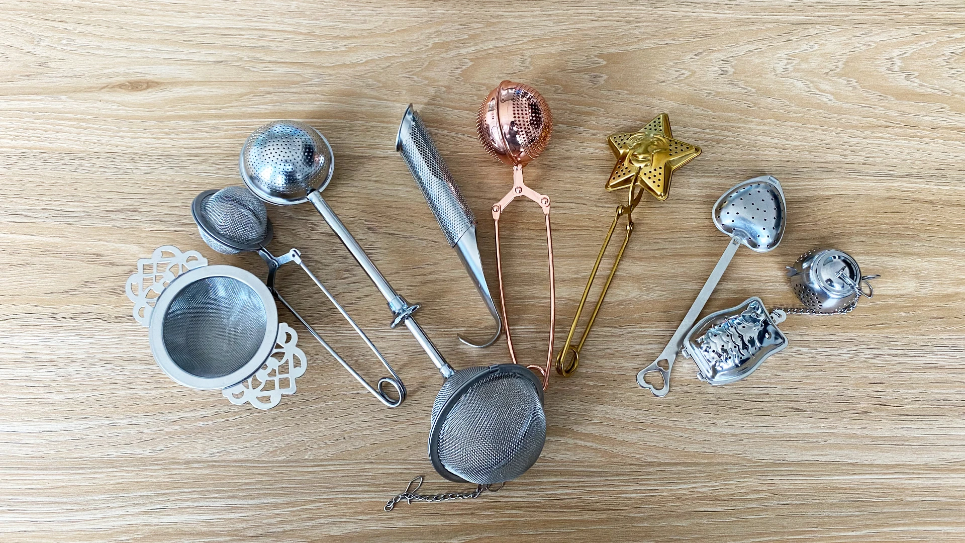 Stainless Steel Pincer Tong Tea Ball Infuser Strainer With Handle For ...