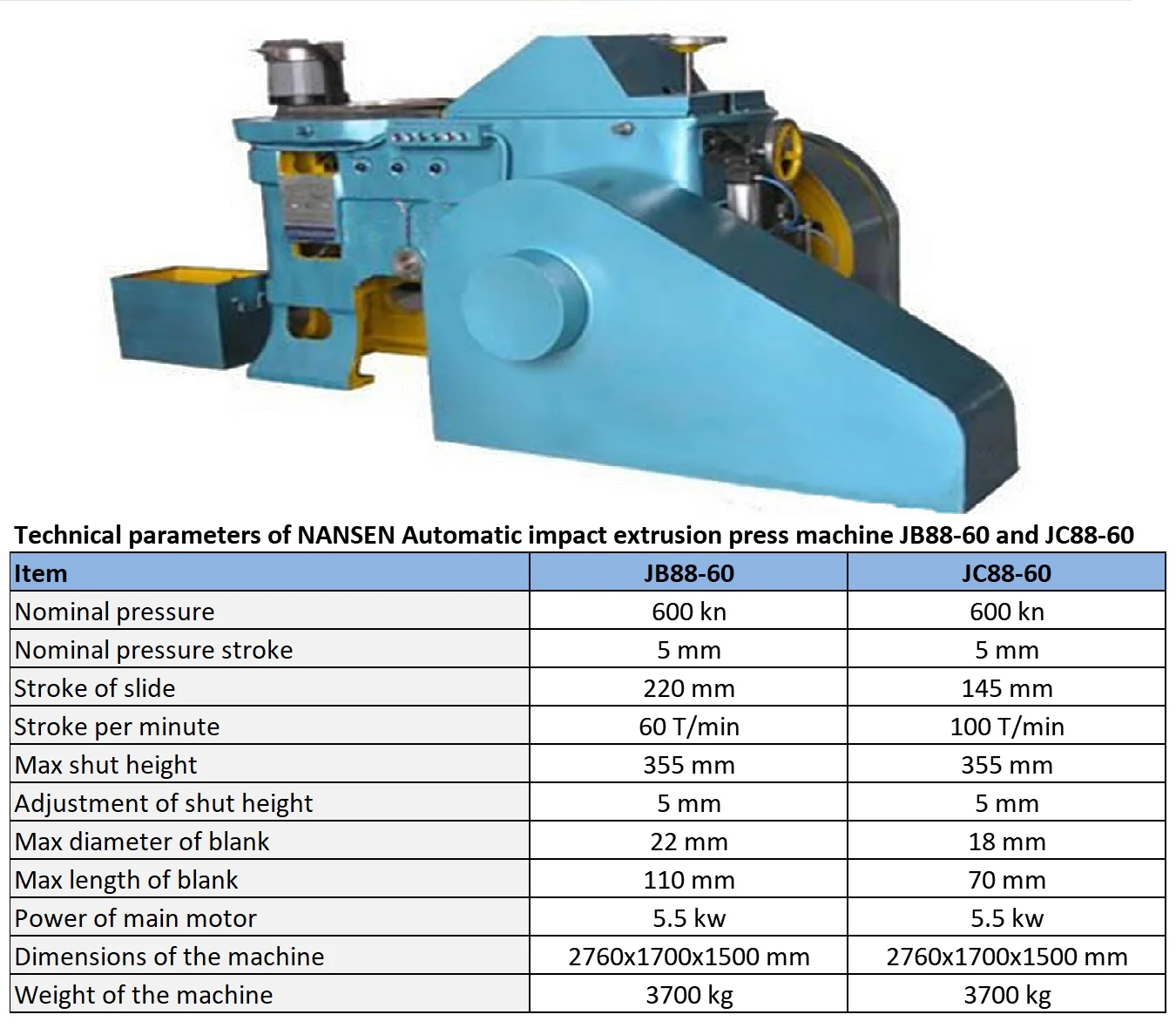Aluminum Slug Impact Extrusion - Efficient Punching Machine