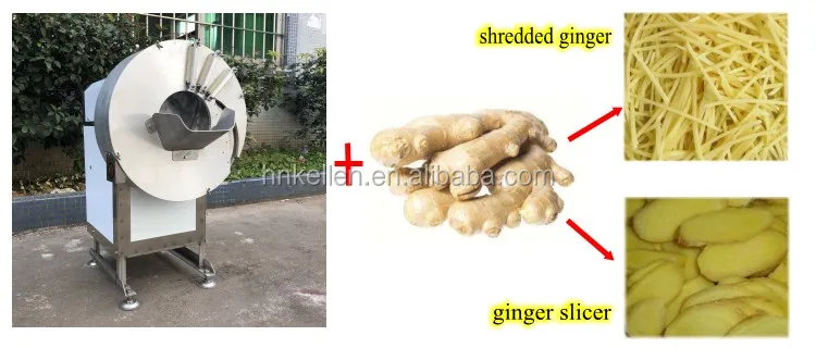 Commercial Ginger Slicing Cutting Machine Bamboo Shoot Cutting Slicer ...