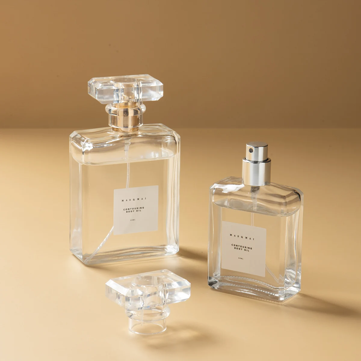 EU-Beauty Non-Refillable Perfume Bottle Packaging Custom Luxury Blue ...