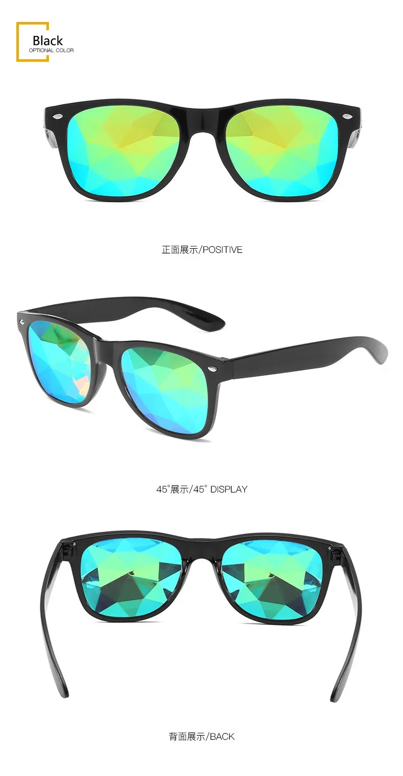 Music Festival Rainbow Sunglasses - Ultimate Kaleidoscope