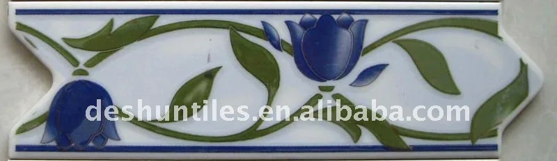 Decorative Ceramic Kitchen Tile Borders & Bathroom Wall Tiles