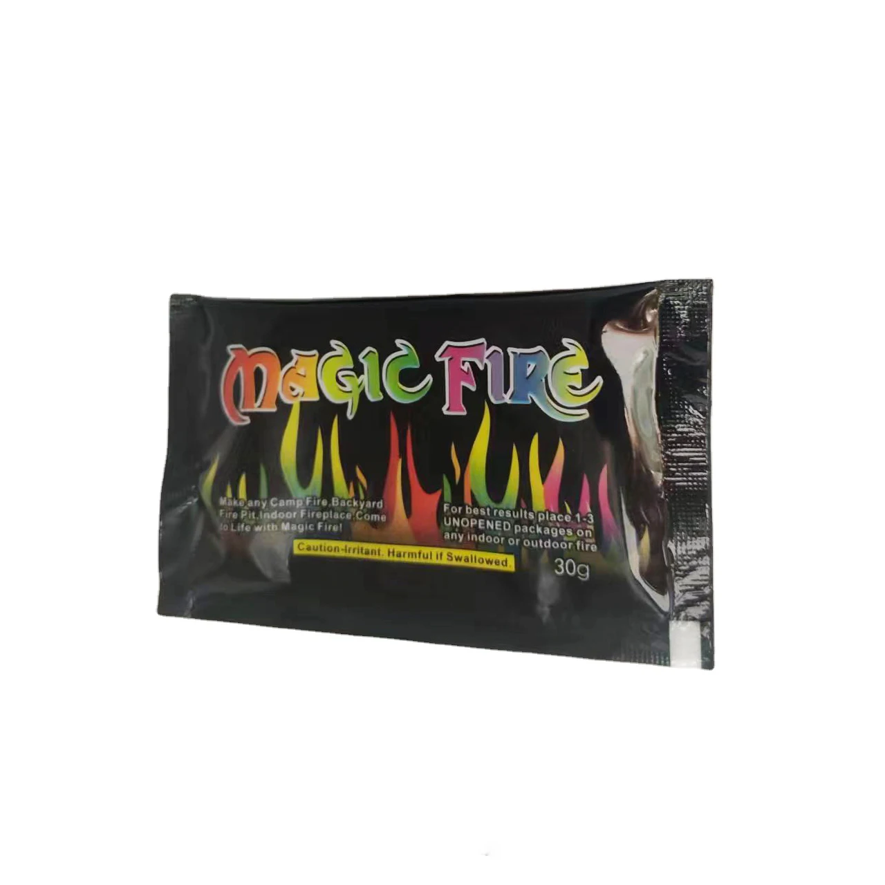 30g Colorful Flames Powder Magic Fire Bonfire Sachets Pyrotechnics ...