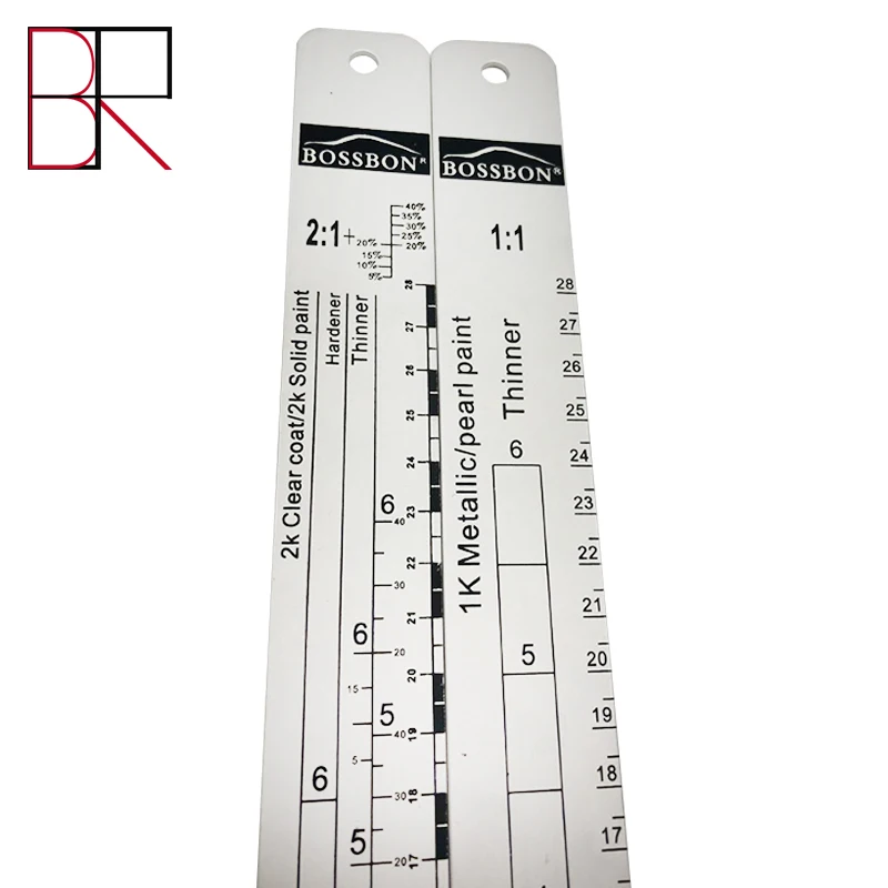 Bangrong Mixing Sticks Measuring Aluminum Paint Ruler| Alibaba.com