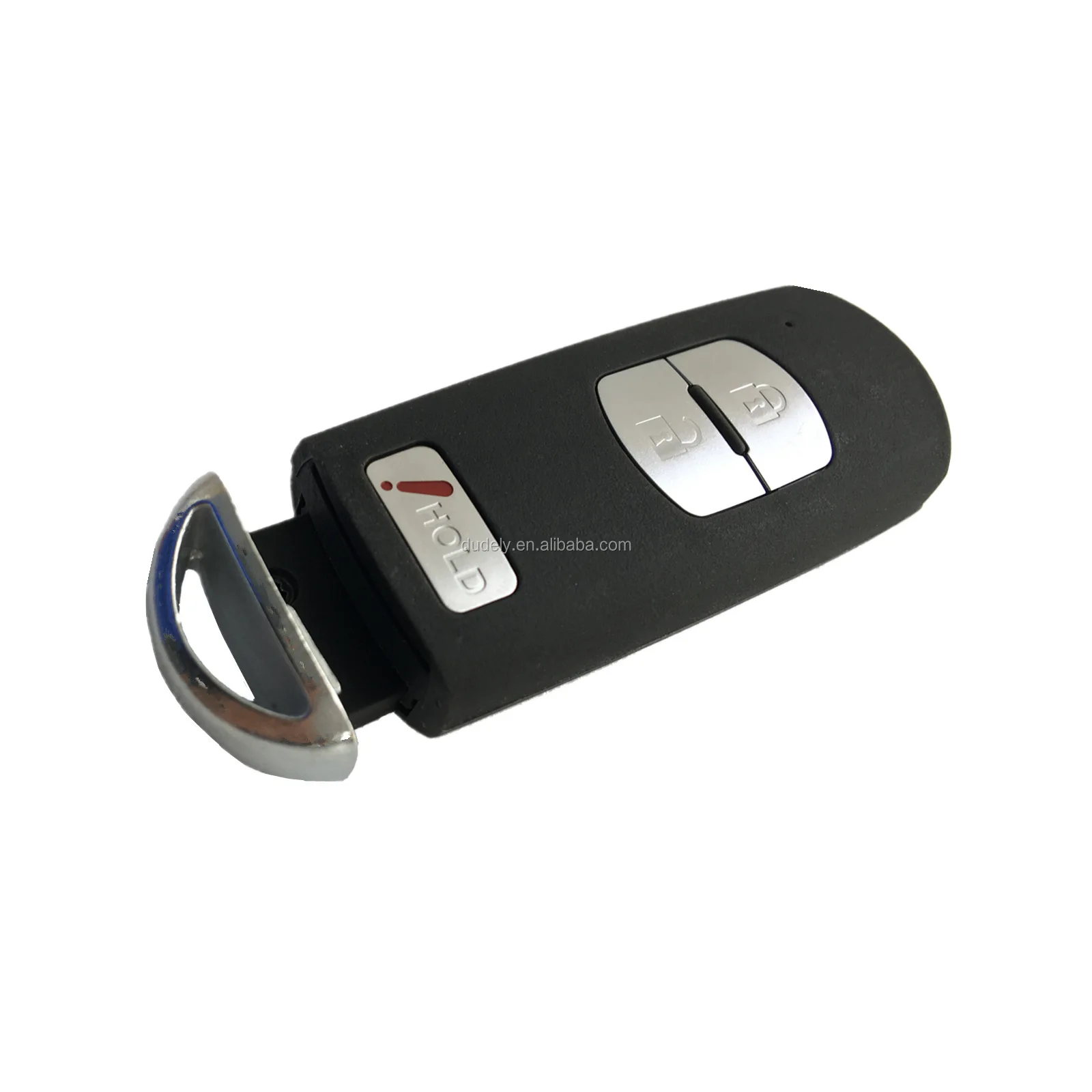 2+1 Buttons Remote Smart Car Key Fob Shell Blank Cover For Mazda 2 3 6 ...