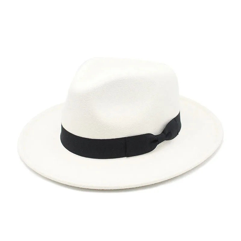 2024 Punk Fedora Hats - Stylish White Fedoras for Men & Women