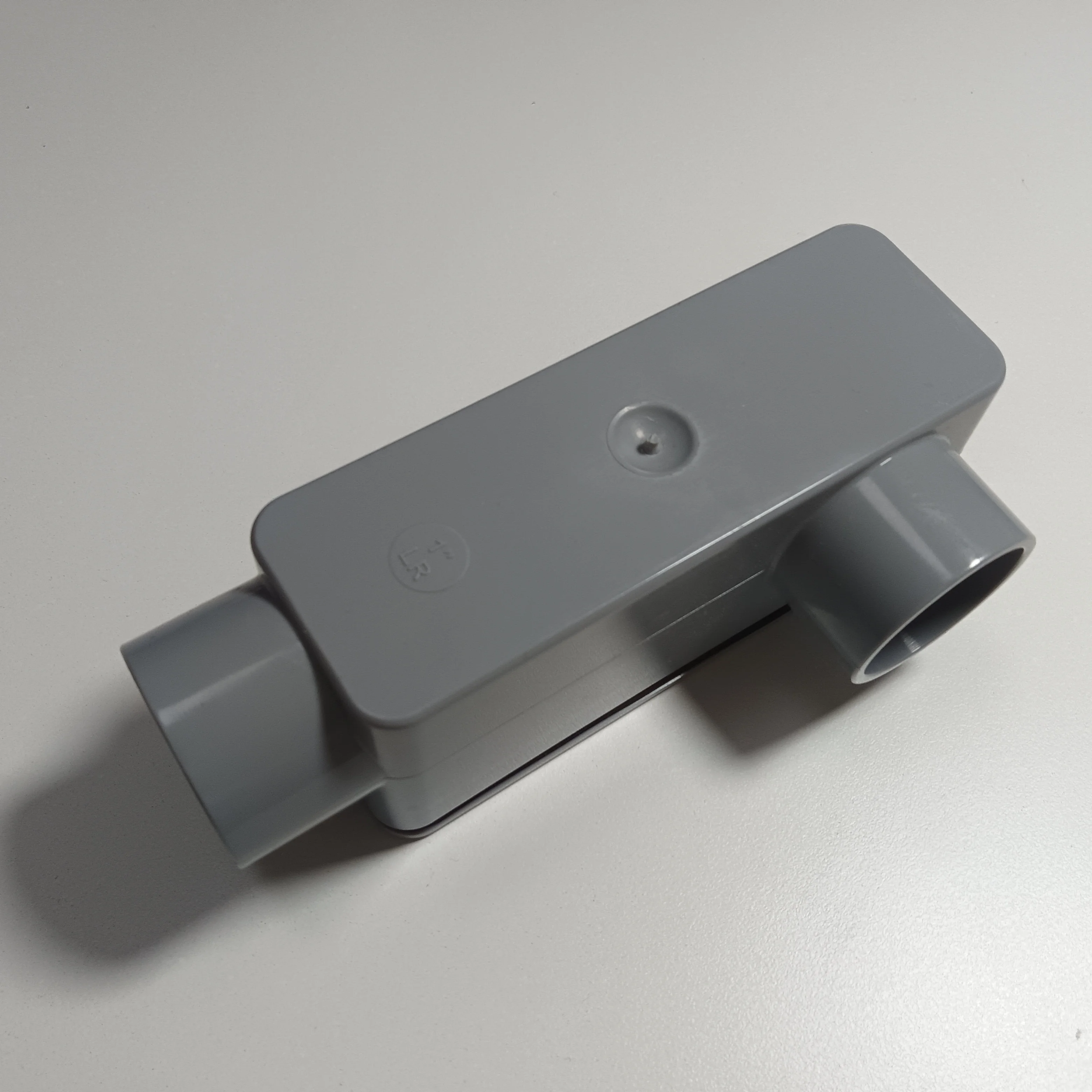 CONDUIT FITTINGS 1 In. Grey PVC Type LR Conduit Body for EMT and IMC LR ...