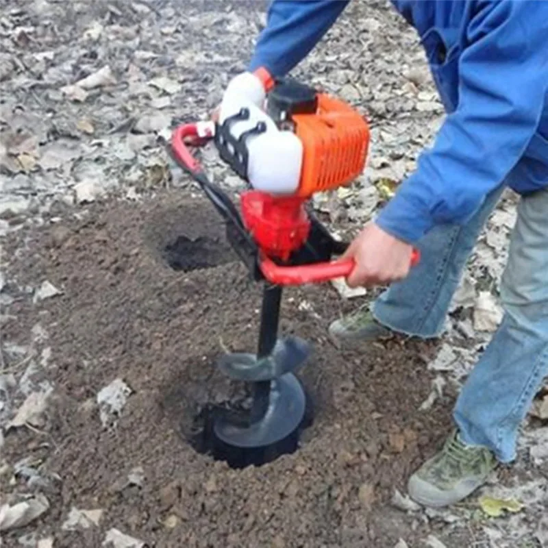 Portable Two-stroke Gasoline Engine Pit Digger Tree Digger With Small ...