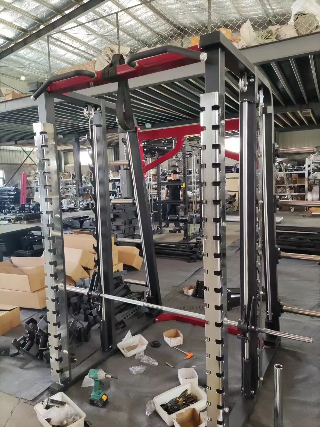 Commercial Smith Machine Squat Rack 3d Smith Machine Strength Training ...
