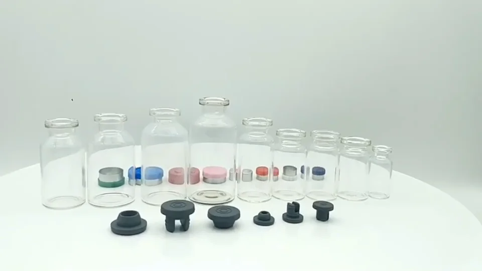High Quality 13mm 20mm 32mm Medical Injection Rutyl Rubber Stopper For ...