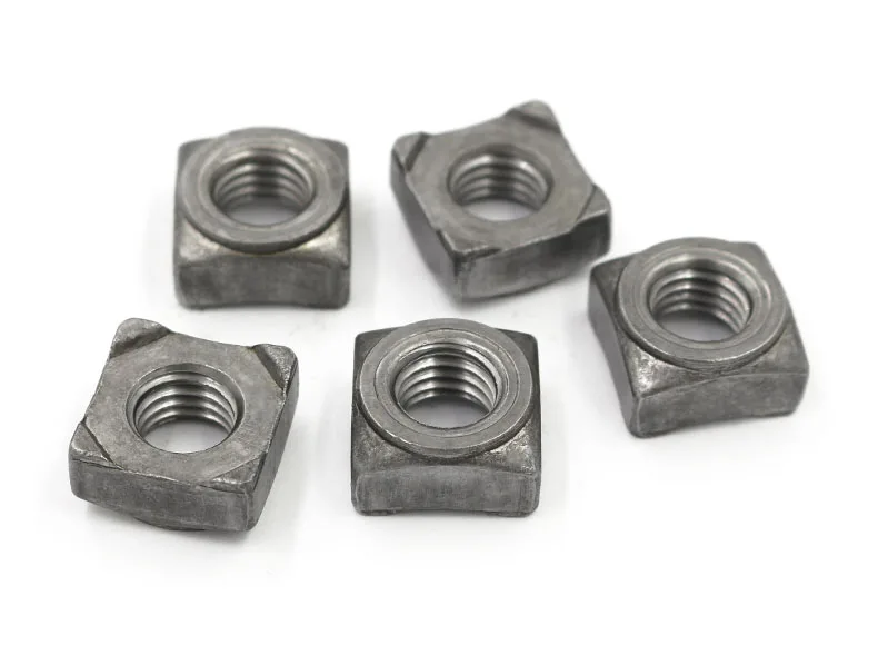 M4 - M16 Carbon Steel Din 928 Type A/b Square Weld Nuts - Buy Square ...