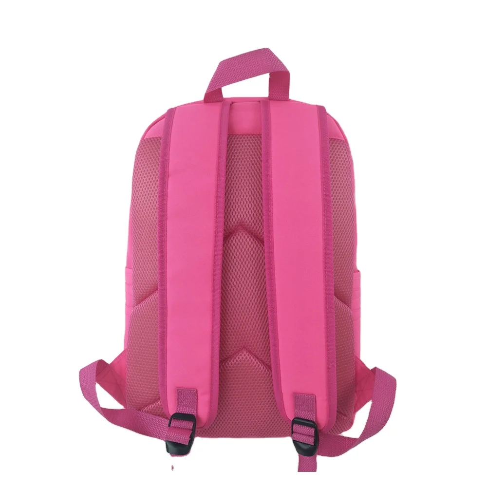 Eco Friendly Basic Pink Color Customize Logo Rpet Student School ...