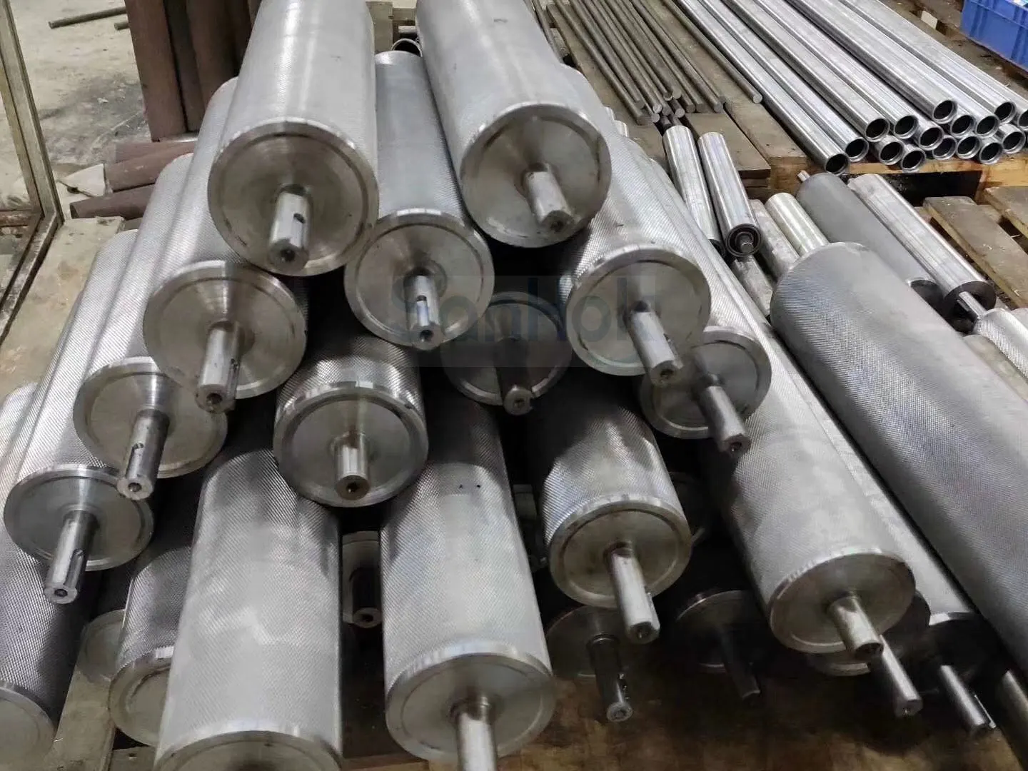 Driven Conveyor Roller Made With Sus 201 Or Sus 304 Tube With Steel ...