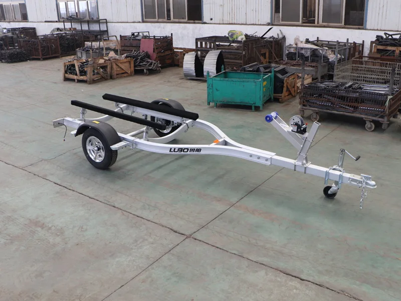 China Lubo Wholesale Small Aluminium Boat Trailer Frame Boat Trailer ...