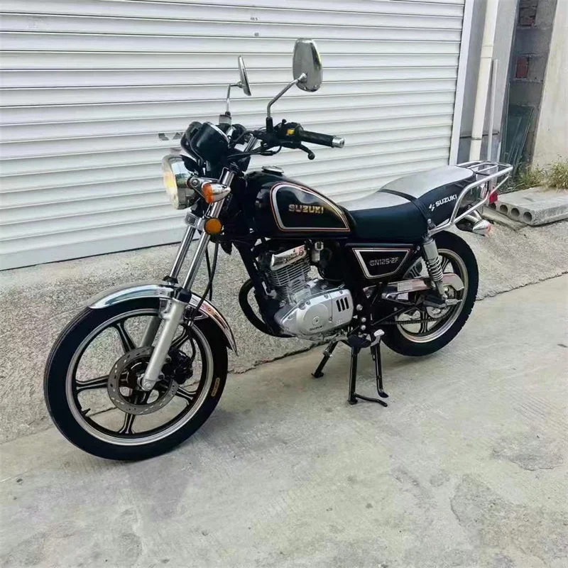 Suzuki GN125-2F Second-hand Motorcycle Original Yueku Storm Prince 150 ...