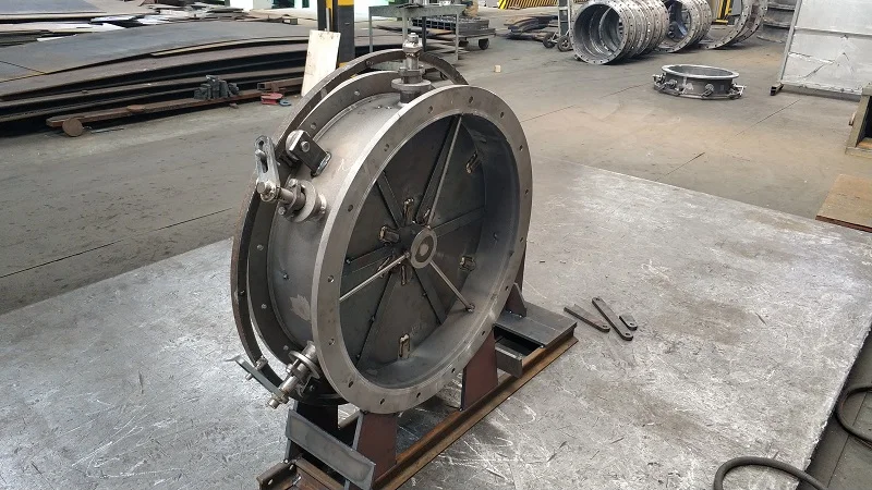 Industrial Radial Vane Louver Damper Valve - THT PZ973H-6C
