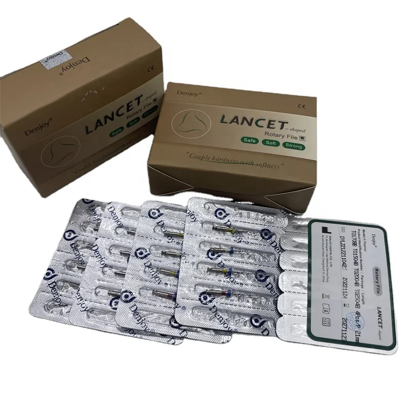 Original Denjoy Dental Cross-Section Rotary Files - Safe & Strong