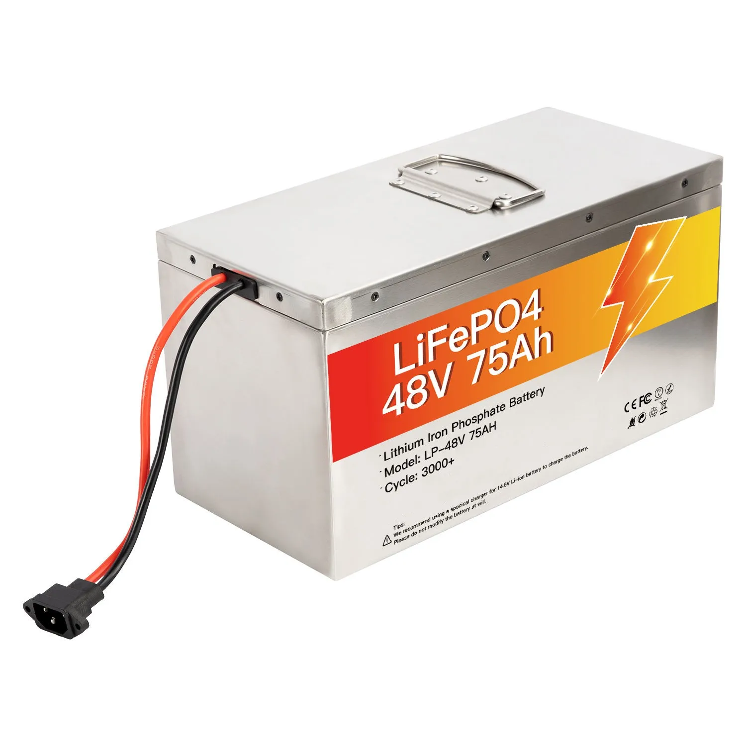 Oem Rechargeable Battery 48v 75a Lithium Ion Lifepo4 Battery For E-bike ...