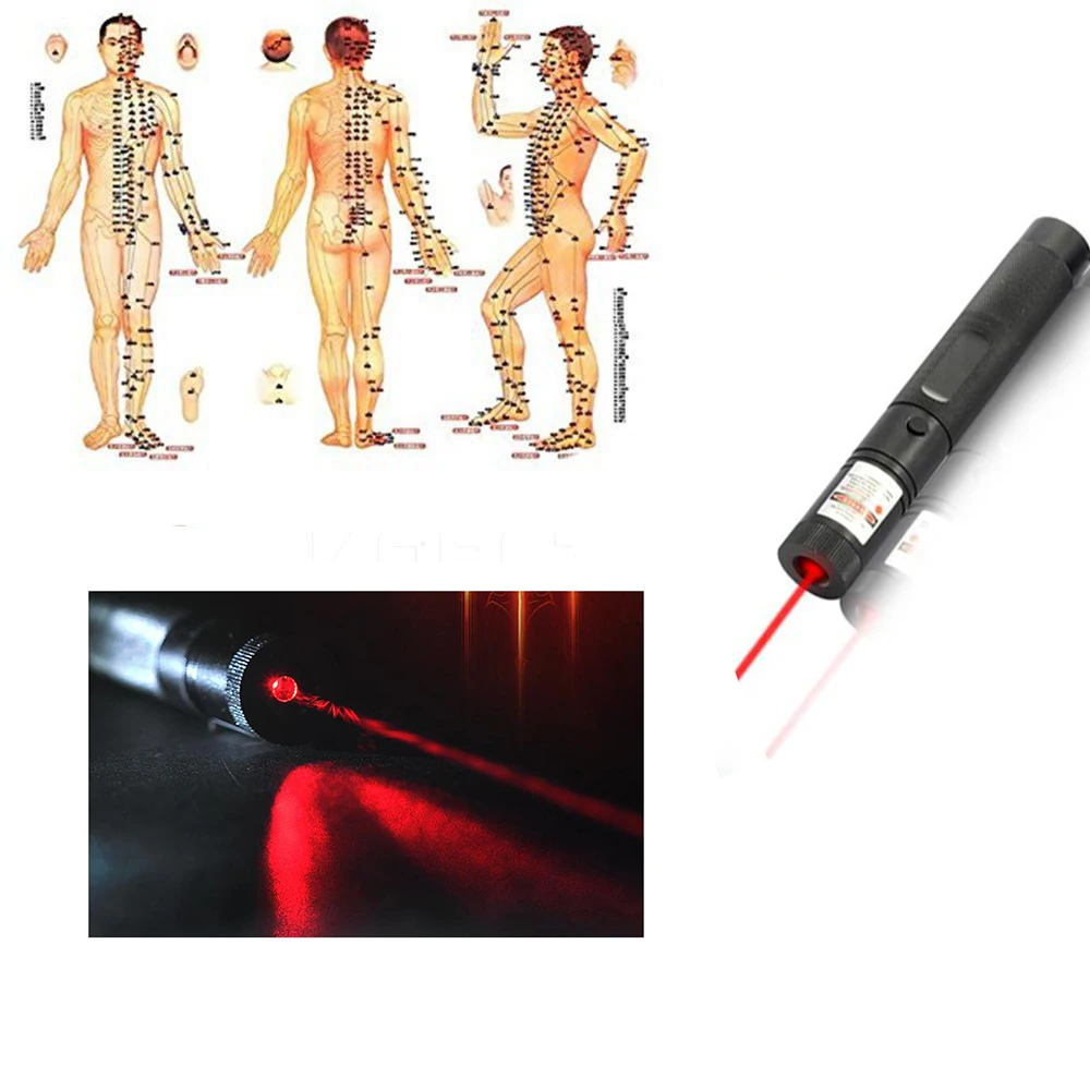 Laser Acupuncture Pen Cold Laser Pain Relief Therapy Device Red Light ...