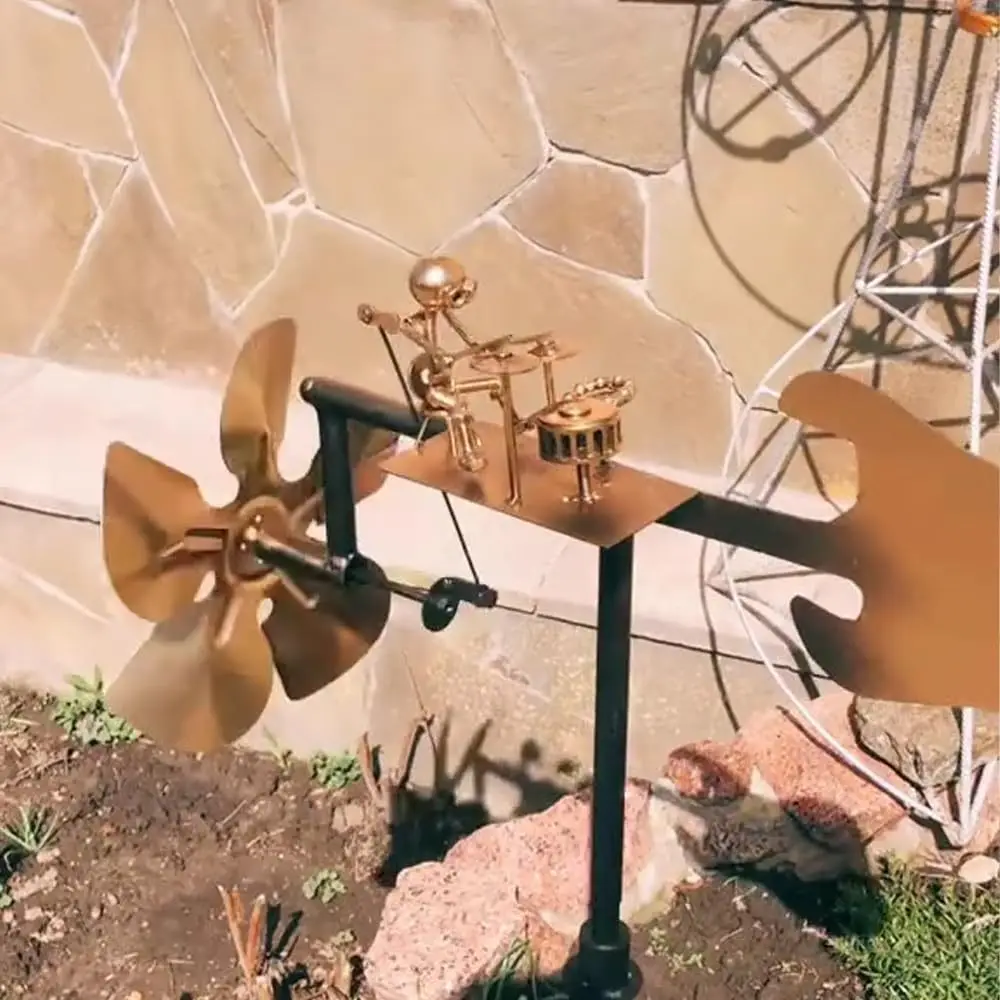 Handmade Unique Knick-Knack Sculpture Metal Drummer Windmill| Alibaba.com