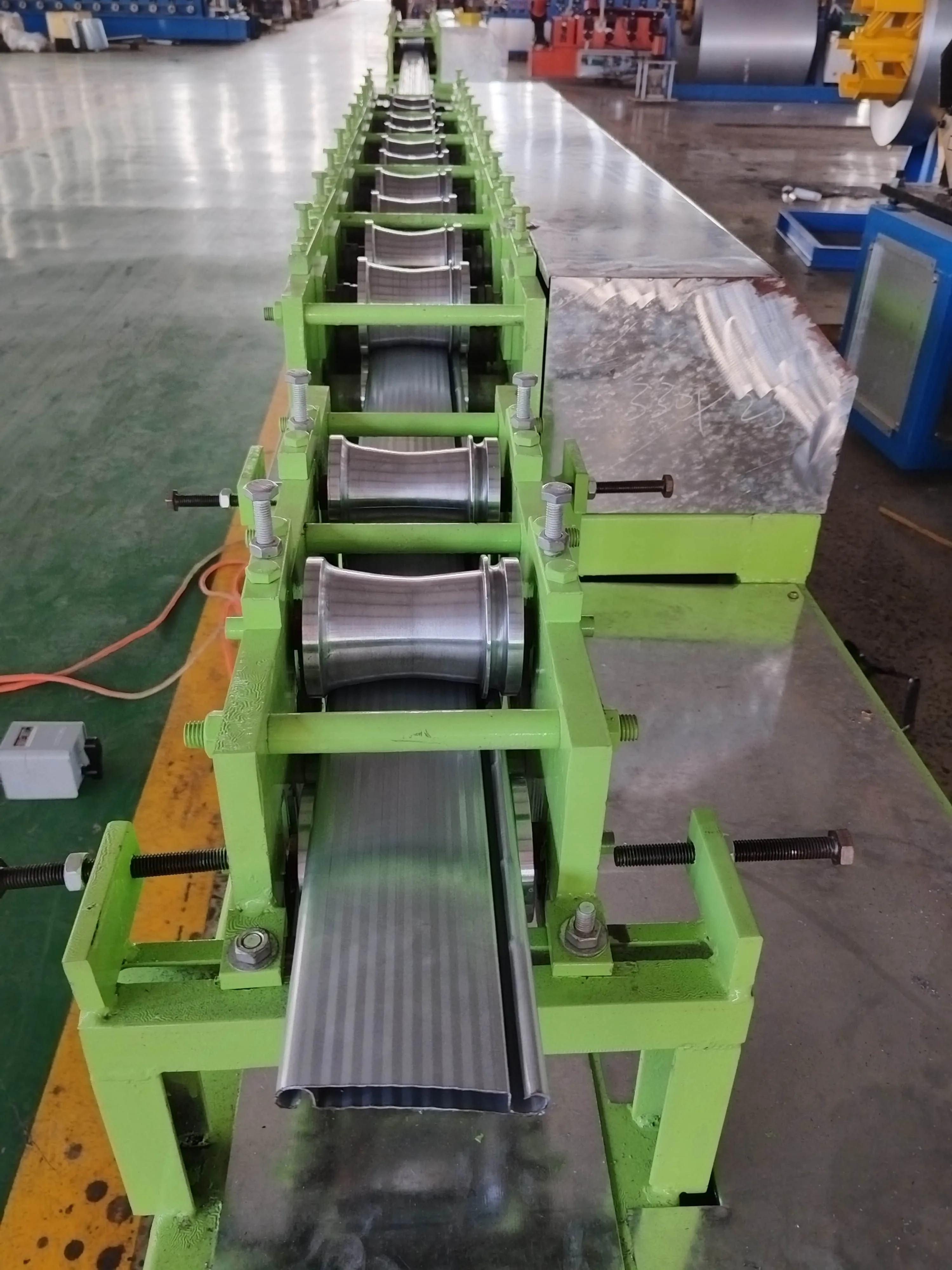 Plc Control Aluminum Pu Shutter Or Window Rolling Shutter Door Profiles Rolling Forming Machine ...