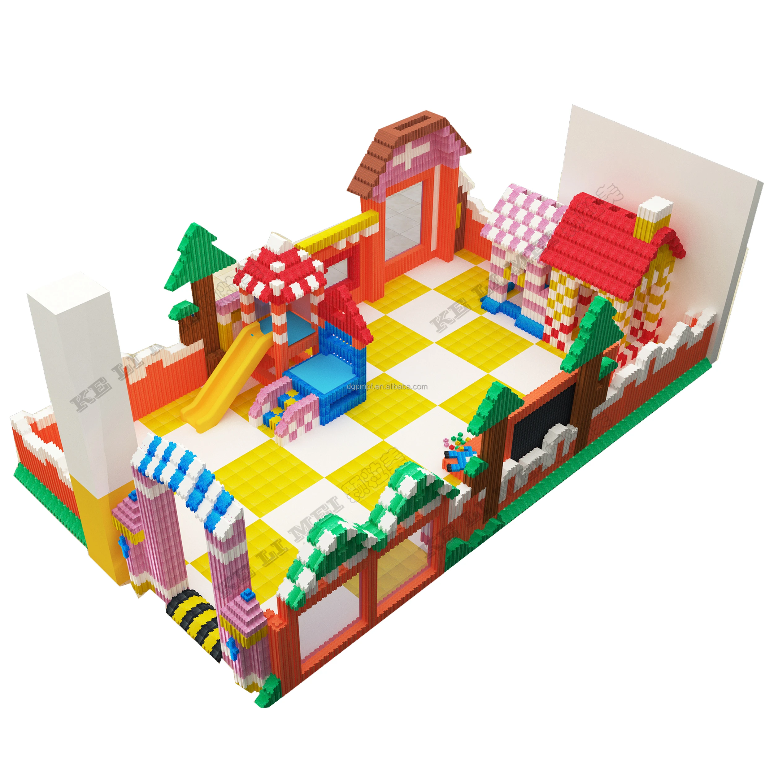 Kids Educational Eco-friendly Epp Foam Soft Block Building Indoor ...