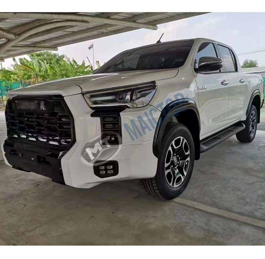 Maictop Car Accessories Modified Front Bumper Grill Bodykit For Hilux ...