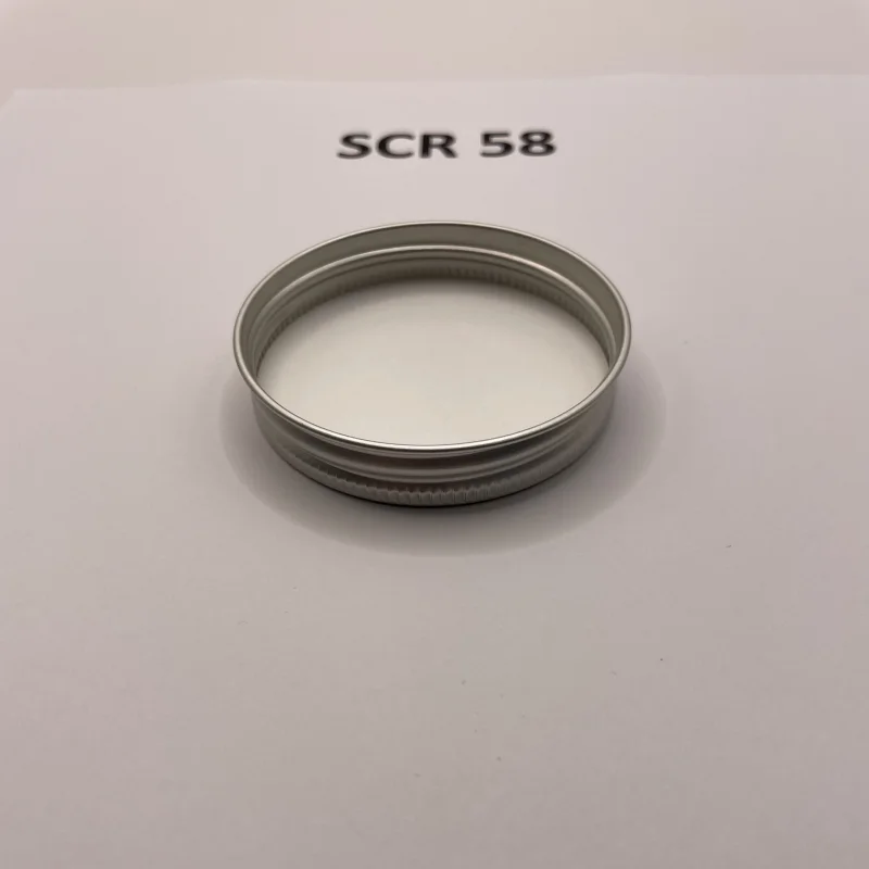 Factory Wholesale Scr 58 Tp 58/400 Continuous Thread Cap Tinplate Epe Liner Bscgs Certified ...