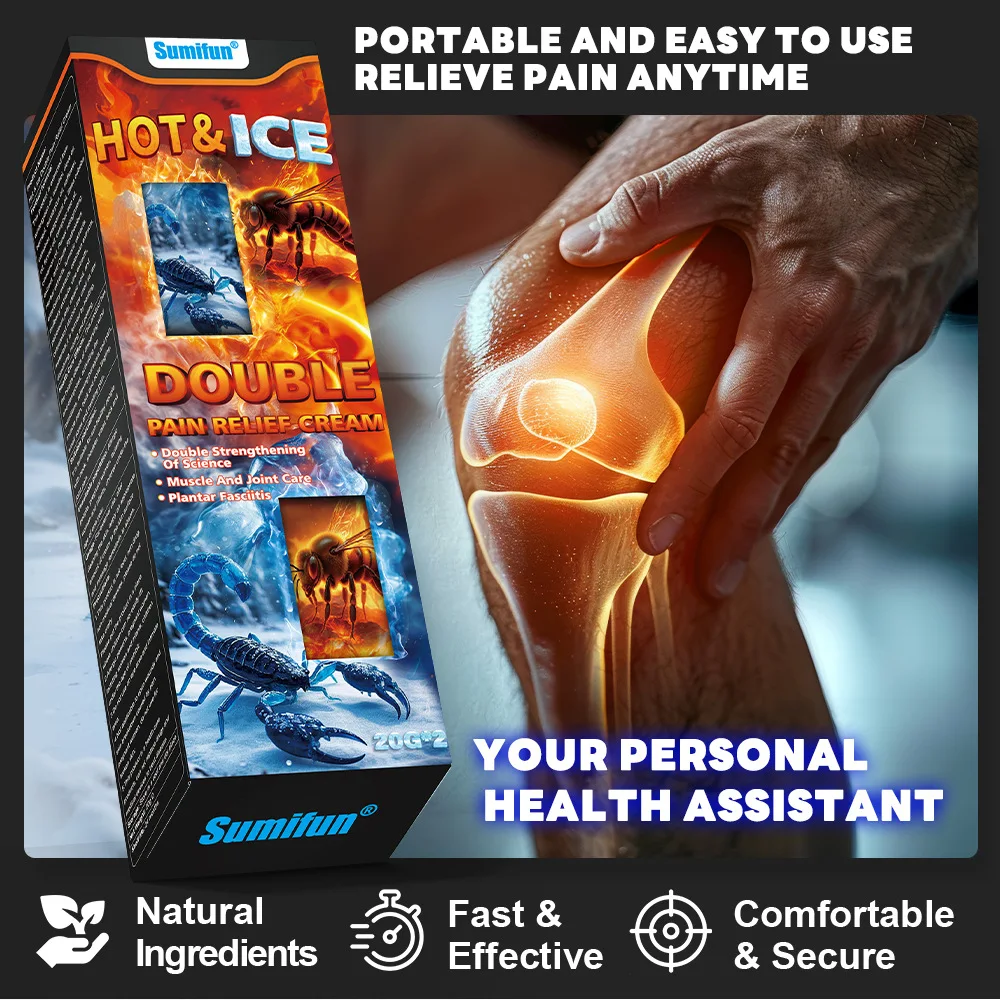 Bee Venom Scorpion Venom Cream Ice Hot Therapy Pain Relief Cream for ...
