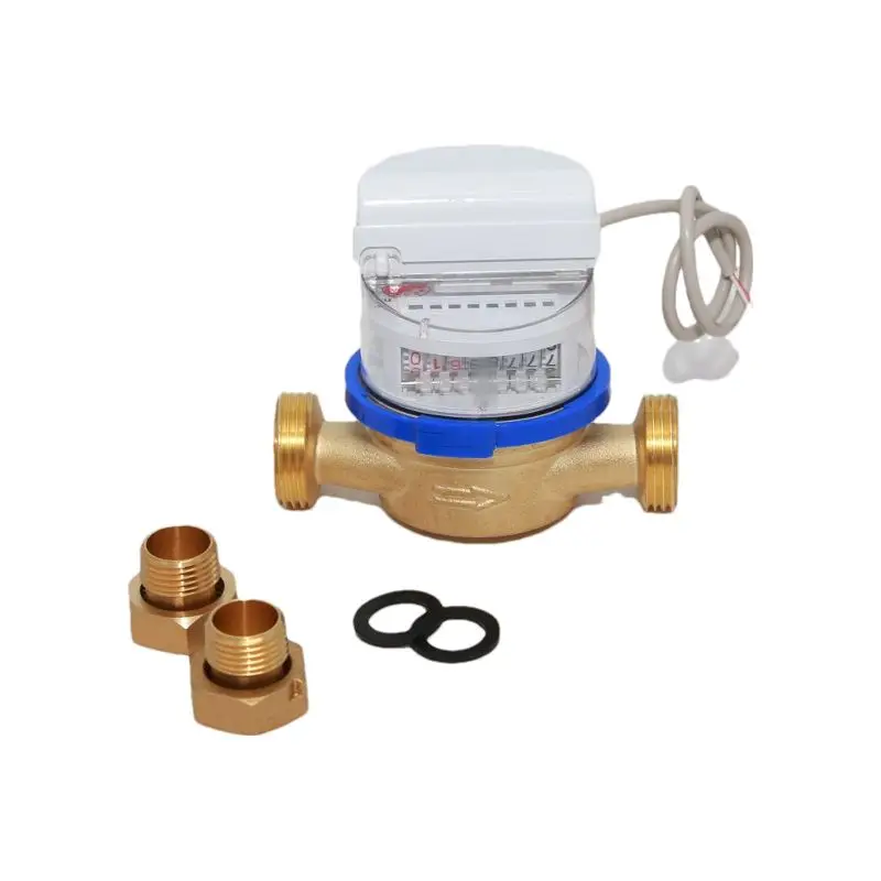 Rs 485/mbus Dn15 Single Flow Pulse Water Meter Accurate Household Use ...